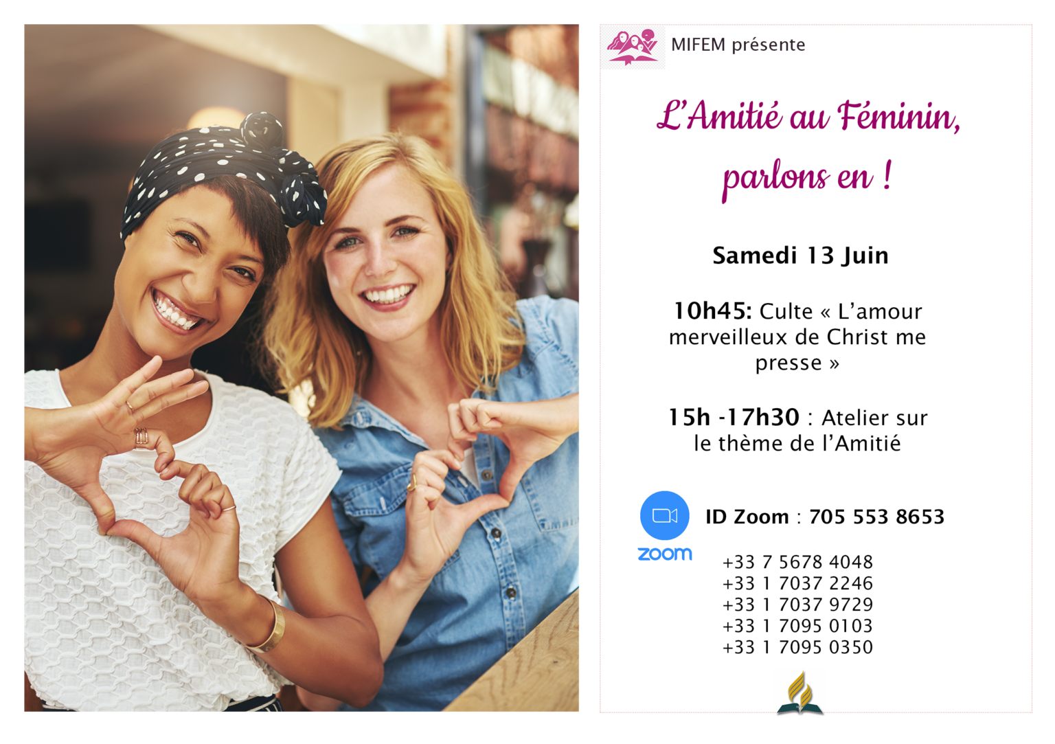 MIFEM | Journée Amitié 13 juin – Fédération du Sud de la France
